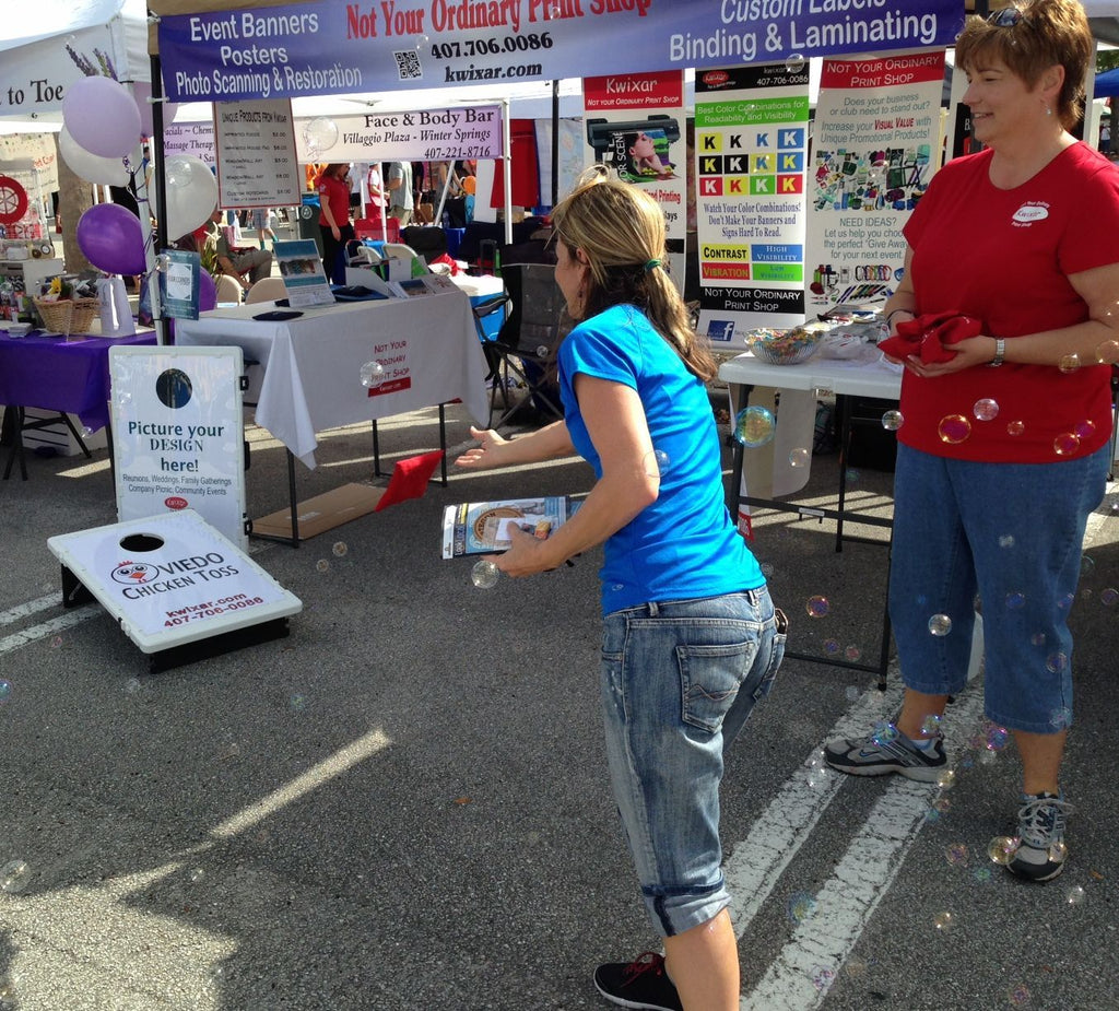 IS BAGGO GOOD FOR EVENTS / TRADESHOWS? – Baggo Inc