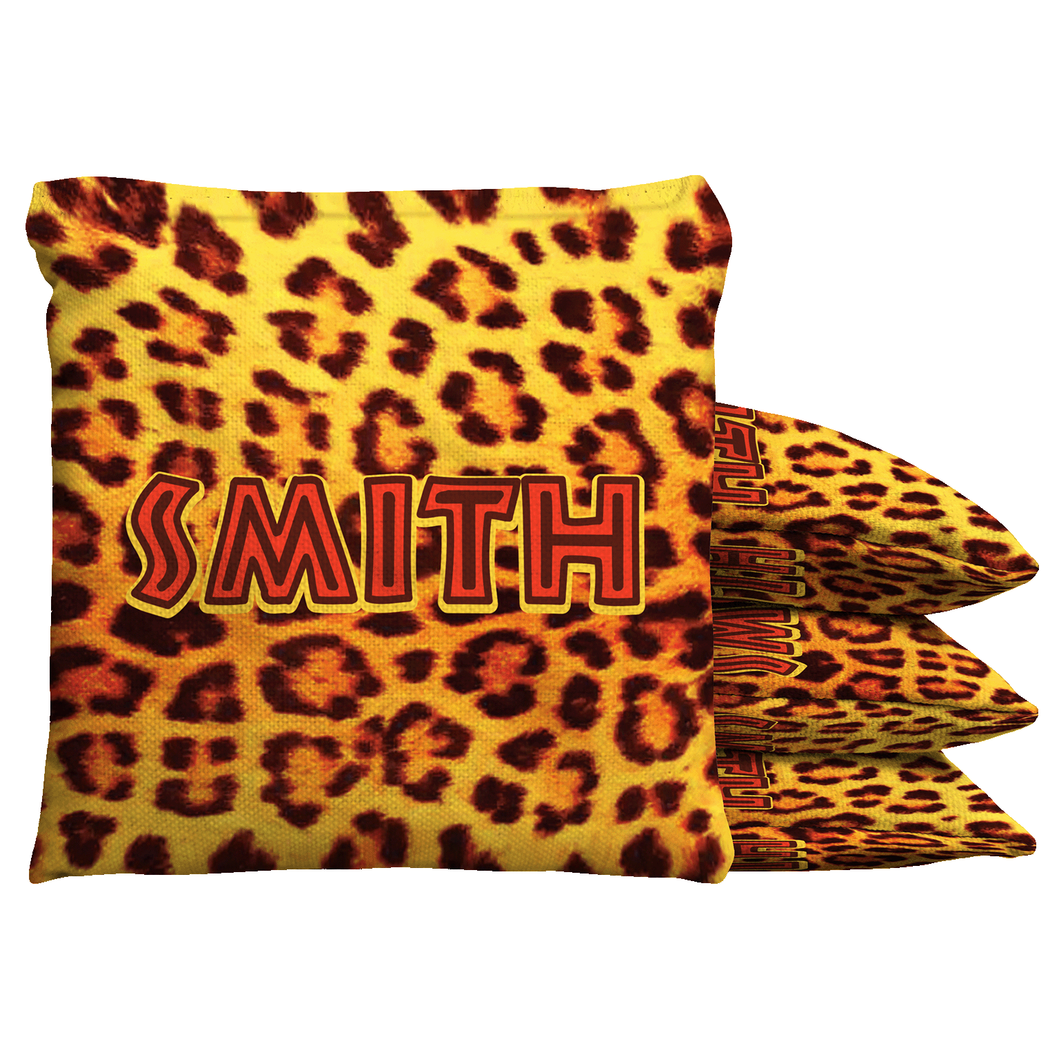 Safari Pattern Custom Bean Bags Baggo Cornhole Bean Bag Toss Bags (set ...
