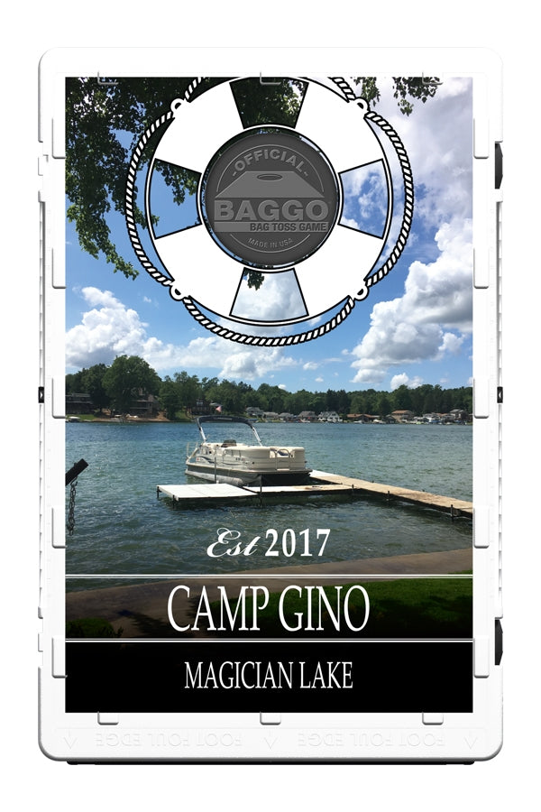 Custom Baggo Featuring Your Design Bean Bag Toss Game by BAGGO – Baggo Inc